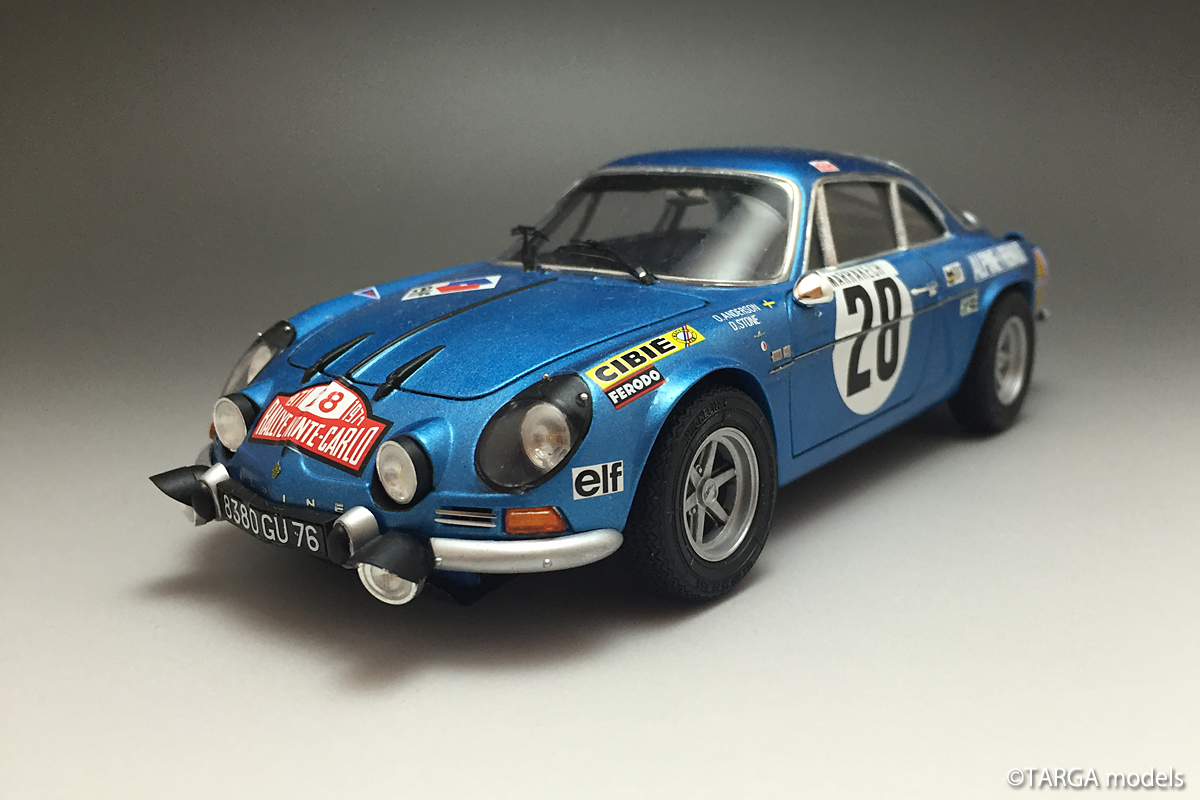Alpine A110 WRC 1971 Monte-Carlo | TARGA models